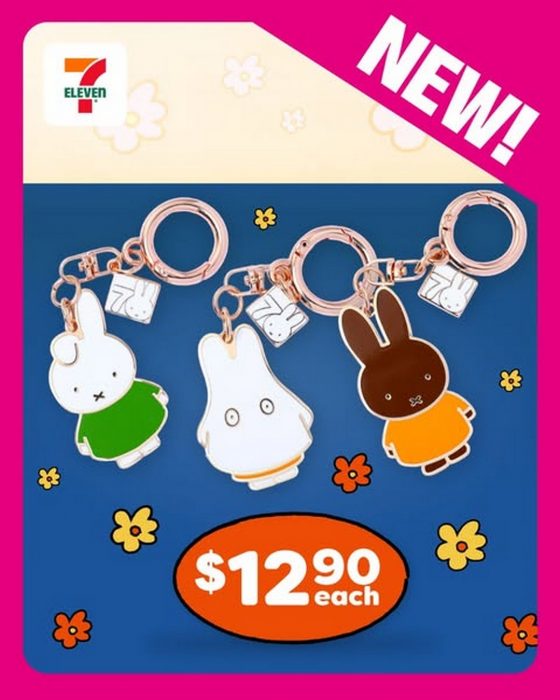 30 June 2025 Onward: 7-Eleven Singapore Miffy x VIPO 70th Anniversary Keychain Blind Box ...