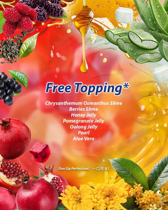 16-18 June 2025: AtTea Singapore Free Topping Promotion for AtTeaTude ...