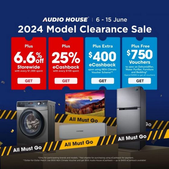 6-15 June 2025: Audio House Singapore: Massive Clearance on 2024 ...