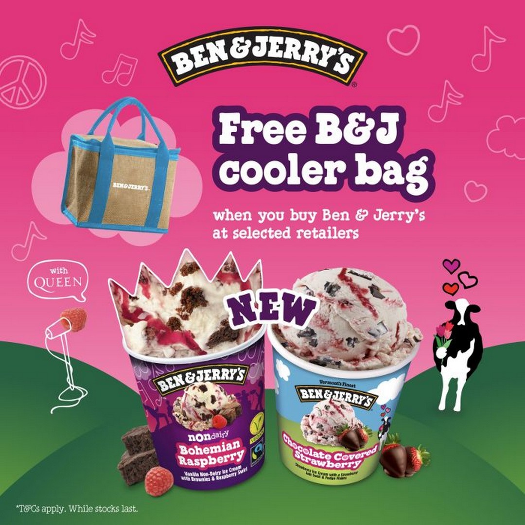 17 June 2025 onwards: Ben & Jerry’s Singapore – Free Cooler Bag with ...