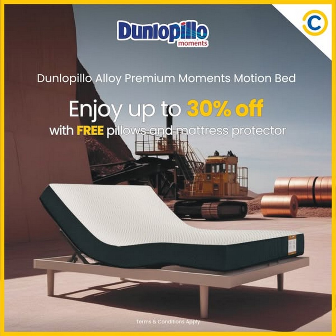 2 June 2025 onwards: COURTS Singapore – Up to 30% OFF Dunlopillo Motion ...