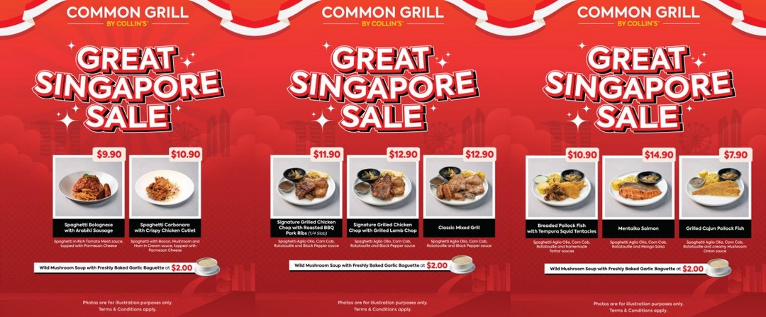 4 June 2025 onwards: Common Grill® by COLLIN'S® – Delicious Dishes from ...