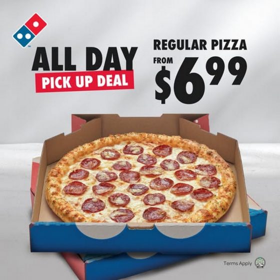 27 June 2025 onwards: Domino's Pizza Singapore Regular Pizza Pick-Up ...