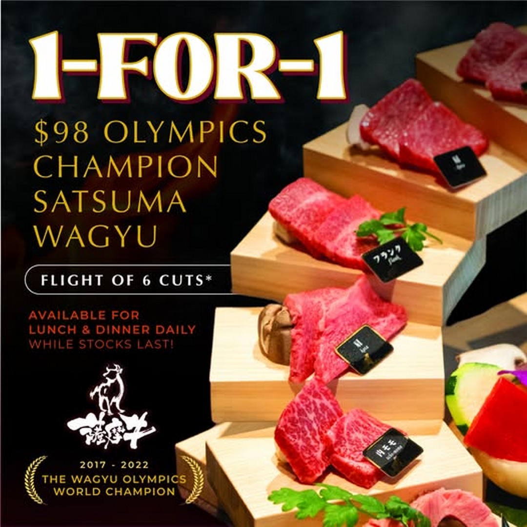 25 June 2025 onwards: Yakiniku Gyubei, 1-for-1 Satsuma Wagyu Set ...