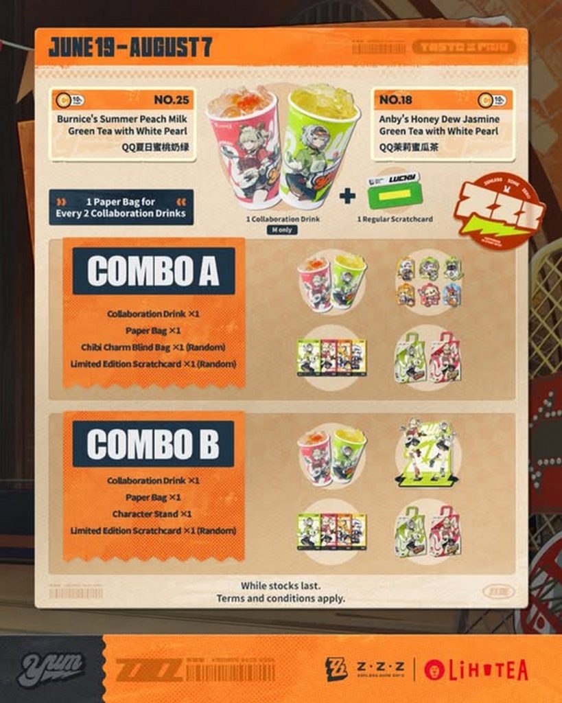 19 June–7 August 2025: LiHO Singapore, ZZZ Collab Drinks and Merch - SG ...