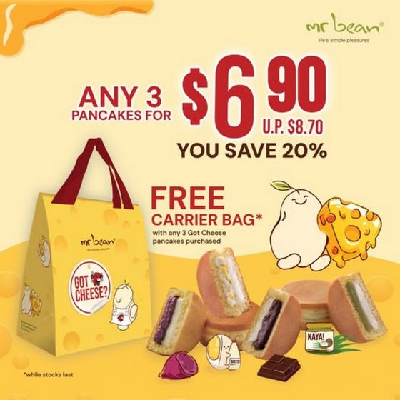 17 June 2025 Onward: Mr Bean Singapore, Oozy Cheese Pancake Deal with ...