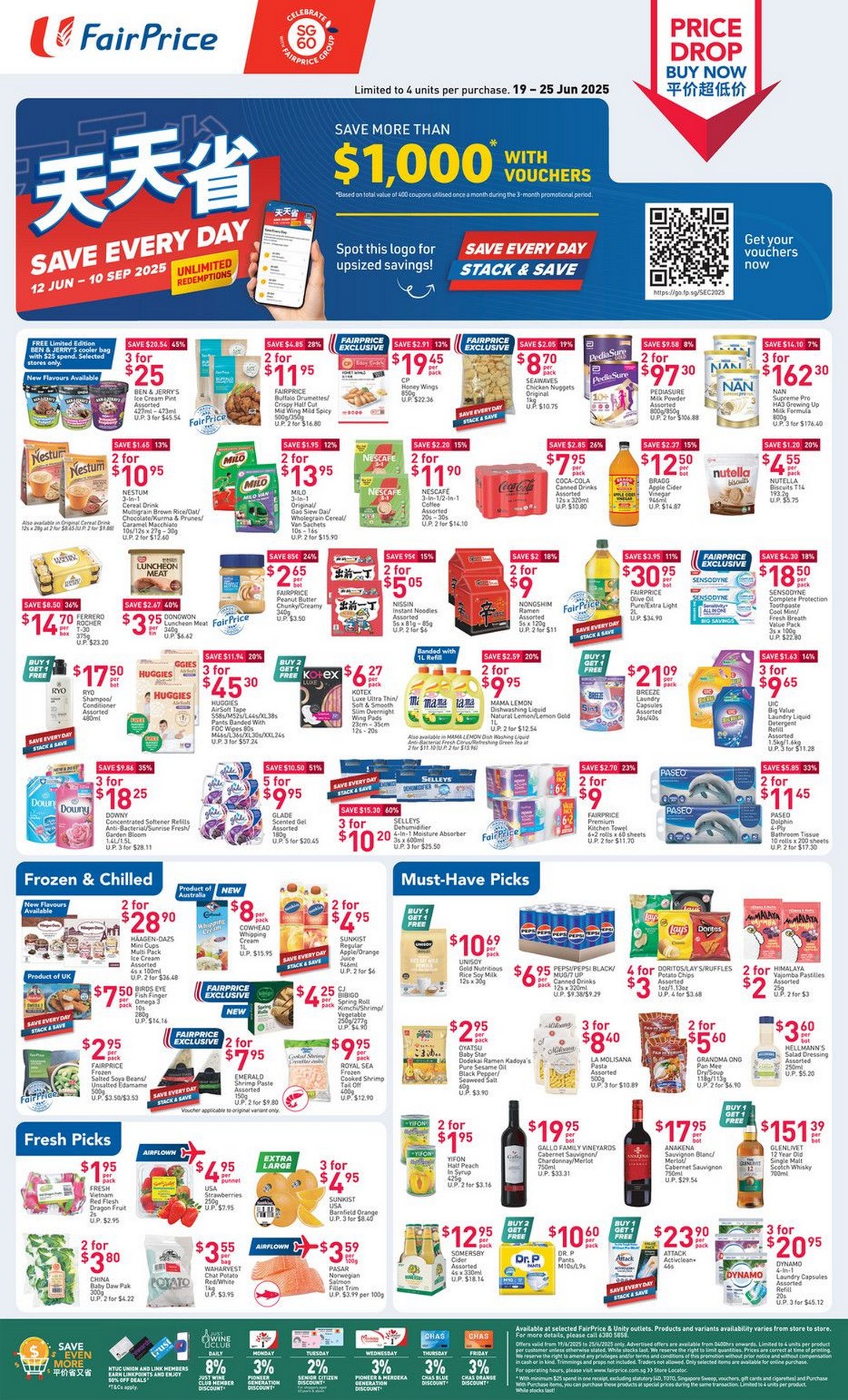 19-25 June 2025: NTUC FairPrice Weekly Promotion – Must Buy Grocery ...