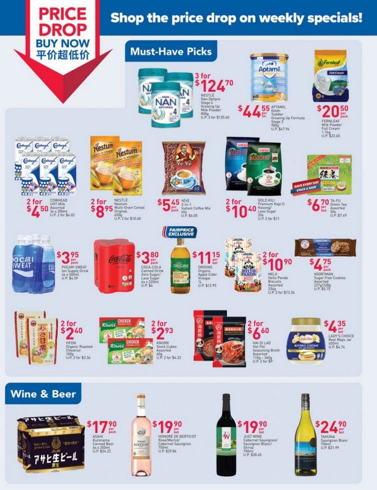 26 June–2 July 2025: NTUC FairPrice Weekly Savers – Massive Bargain ...