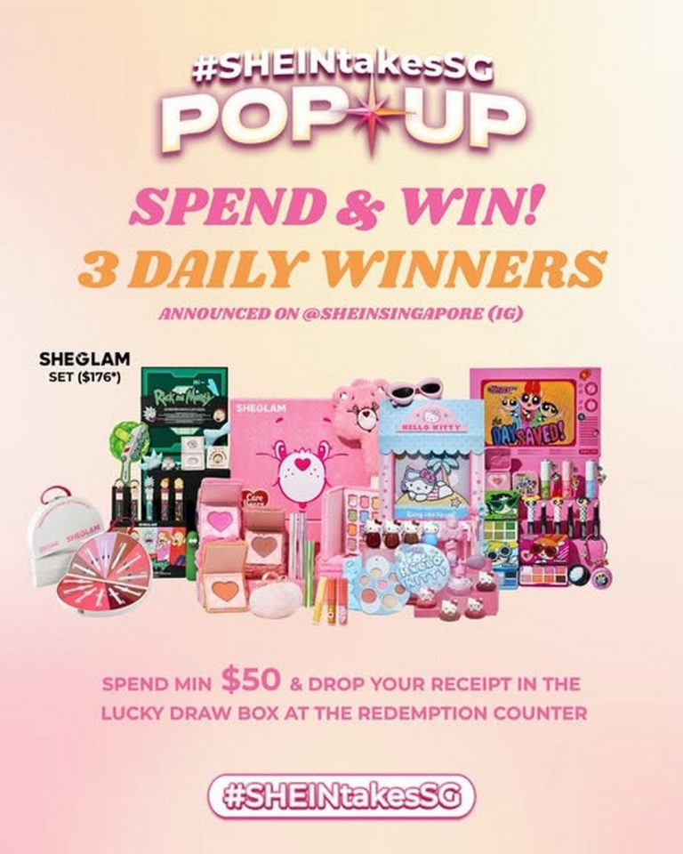 16-22 June 2025: SHEIN Singapore SHEGLAM Makeup Set Giveaway: Free ...
