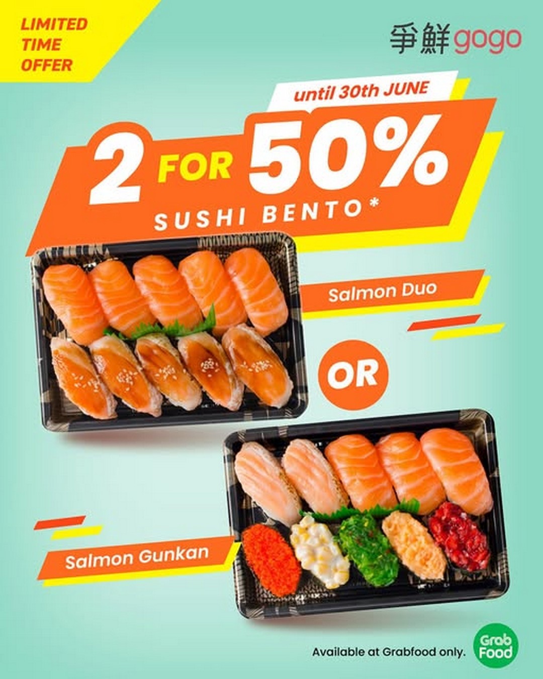 Now till 30 June 2025: Sushi Express Singapore – 50% Off Sushi Bentos ...