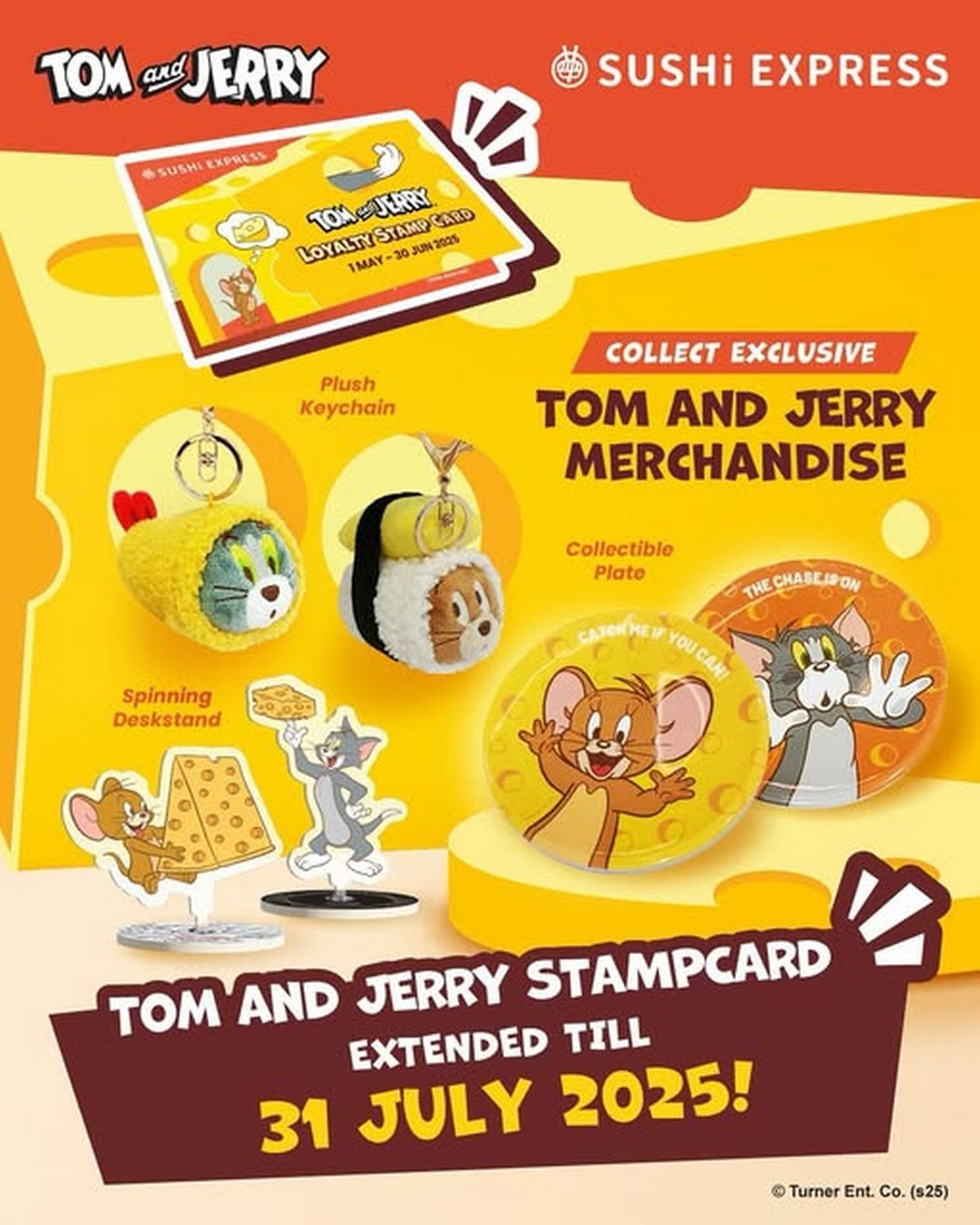 Now till 31 July 2025: Sushi Express Singapore – Tom & Jerry ...