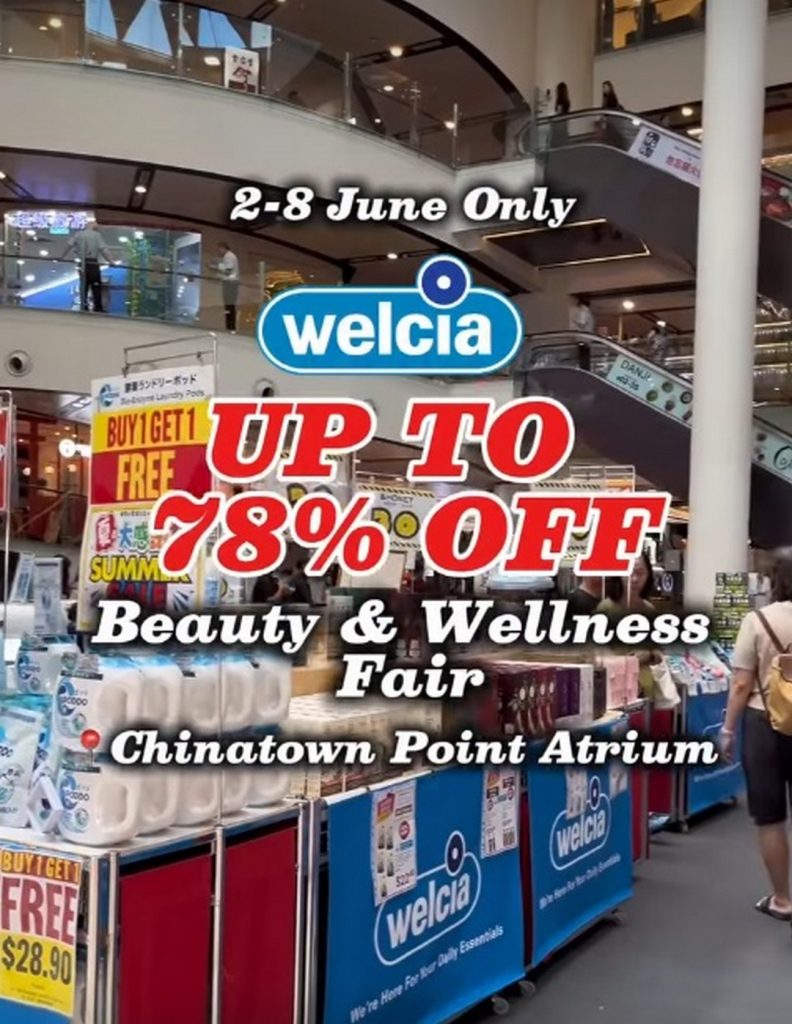 2-8 June 2025: Welcia Singapore Beauty & Wellness Fair – Up to 78% Off: Promotion Event at ...