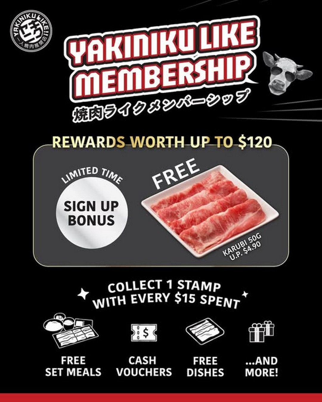 Now till 31 July 2025: Yakiniku Like Singapore – Free Karubi Meat with ...