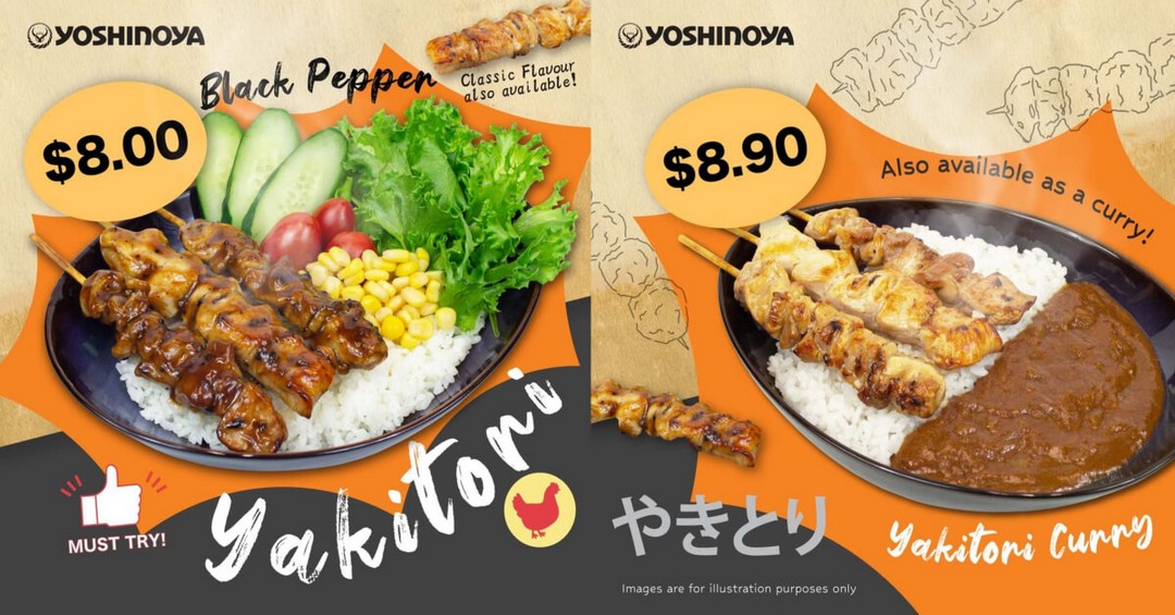 17 June 2025 onwards: Yoshinoya Singapore – Yakitori Rice Bowl ...