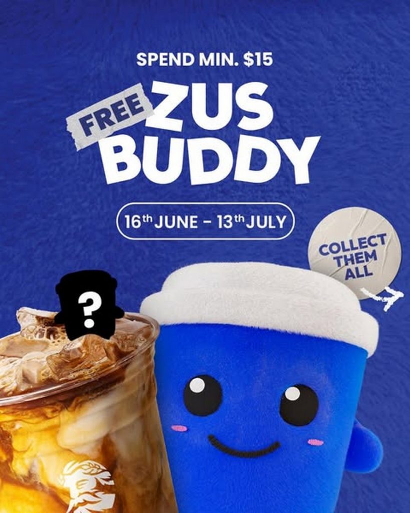 16 June–13 July 2025: ZUS Coffee Singapore – Free ZUS Buddy Keychain Plushie with Purchase ...