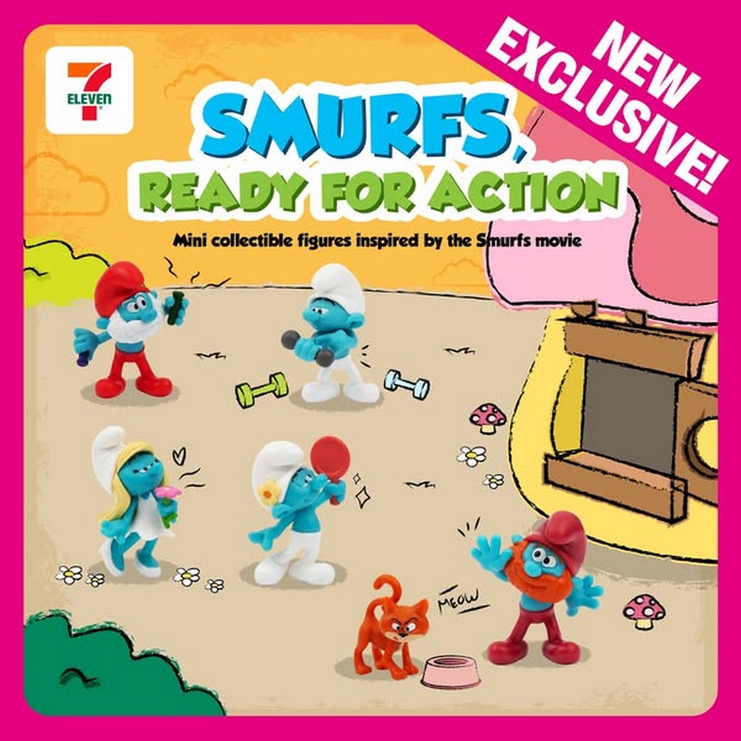 18 July 2025 onwards: 7-Eleven Singapore – Exclusive Smurfs Merchandise ...