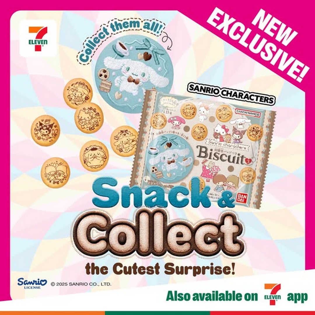 Now till 26 August 2025: 7-Eleven Singapore – Sanrio Biscuit Surprise ...