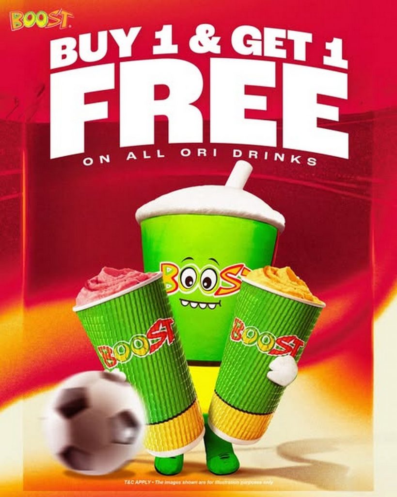 24 July 2025: Boost Juice Bars Singapore: Buy 1 Free 1 on All Drinks ...