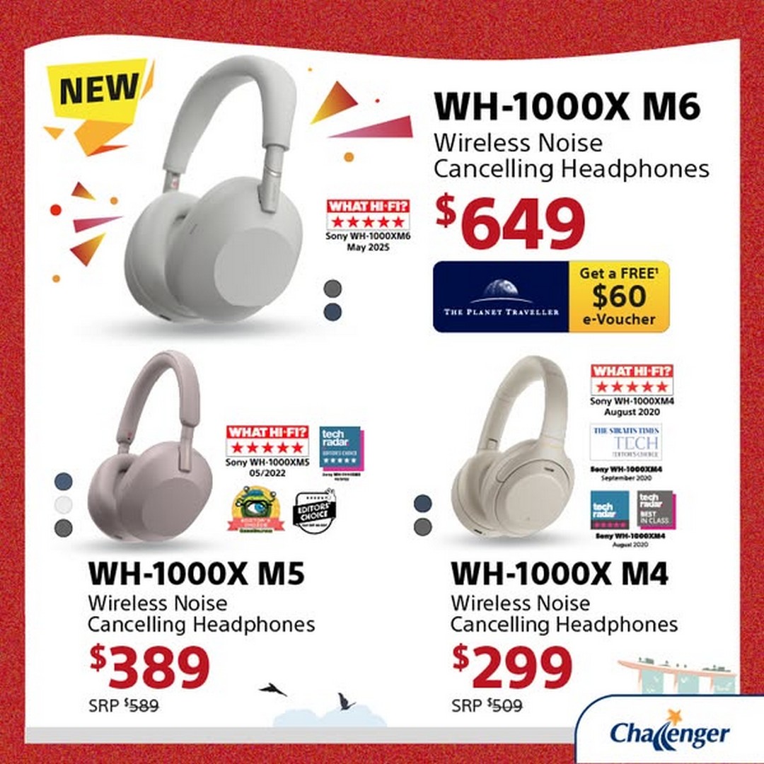25 July–17 August 2025: Challenger Singapore – Celebrate with Sony SG60 ...