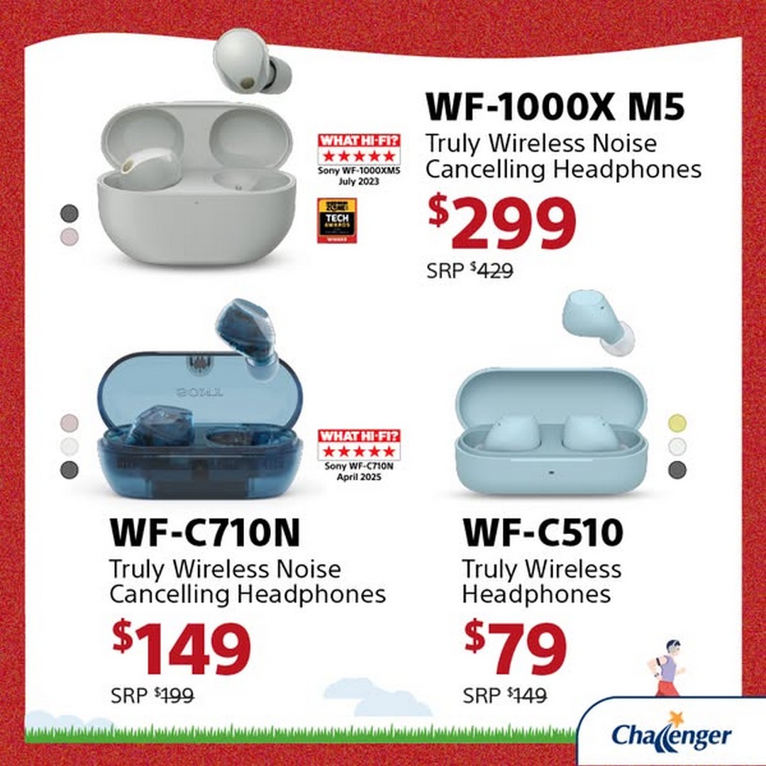 25 July–17 August 2025: Challenger Singapore – Celebrate with Sony SG60 ...