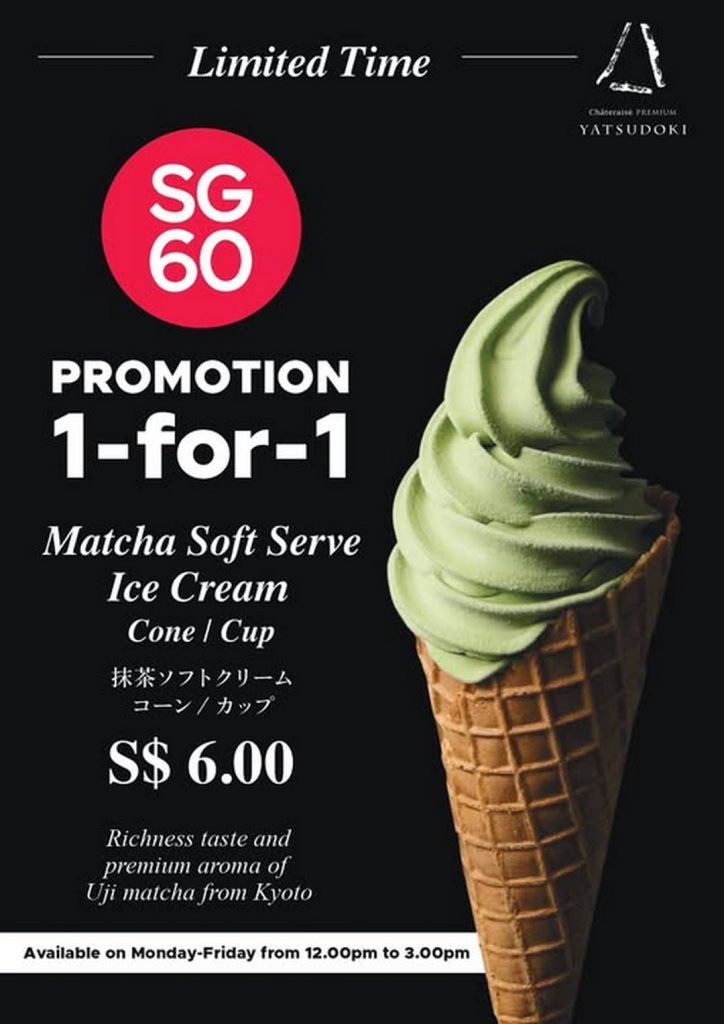 21 July 2025 onwards: Chateraise Singapore – 1-for-1 Uji Matcha Ice ...