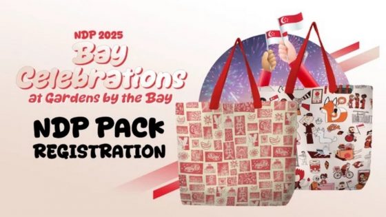 9 August 2025: Gardens by the Bay Singapore, National Day Pack Giveaway ...
