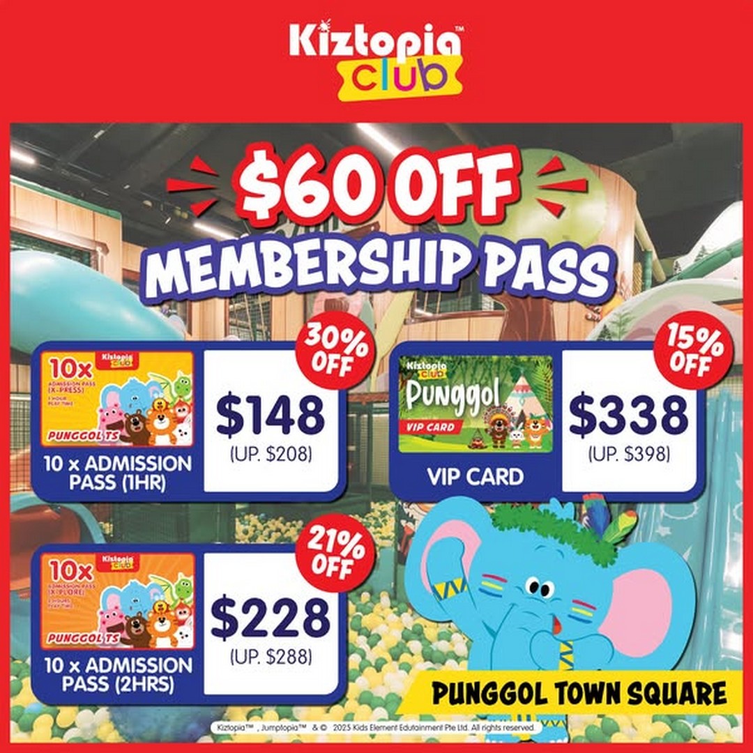 Now till 10 August 2025: Kiztopia Singapore – Up to 30% Off All ...