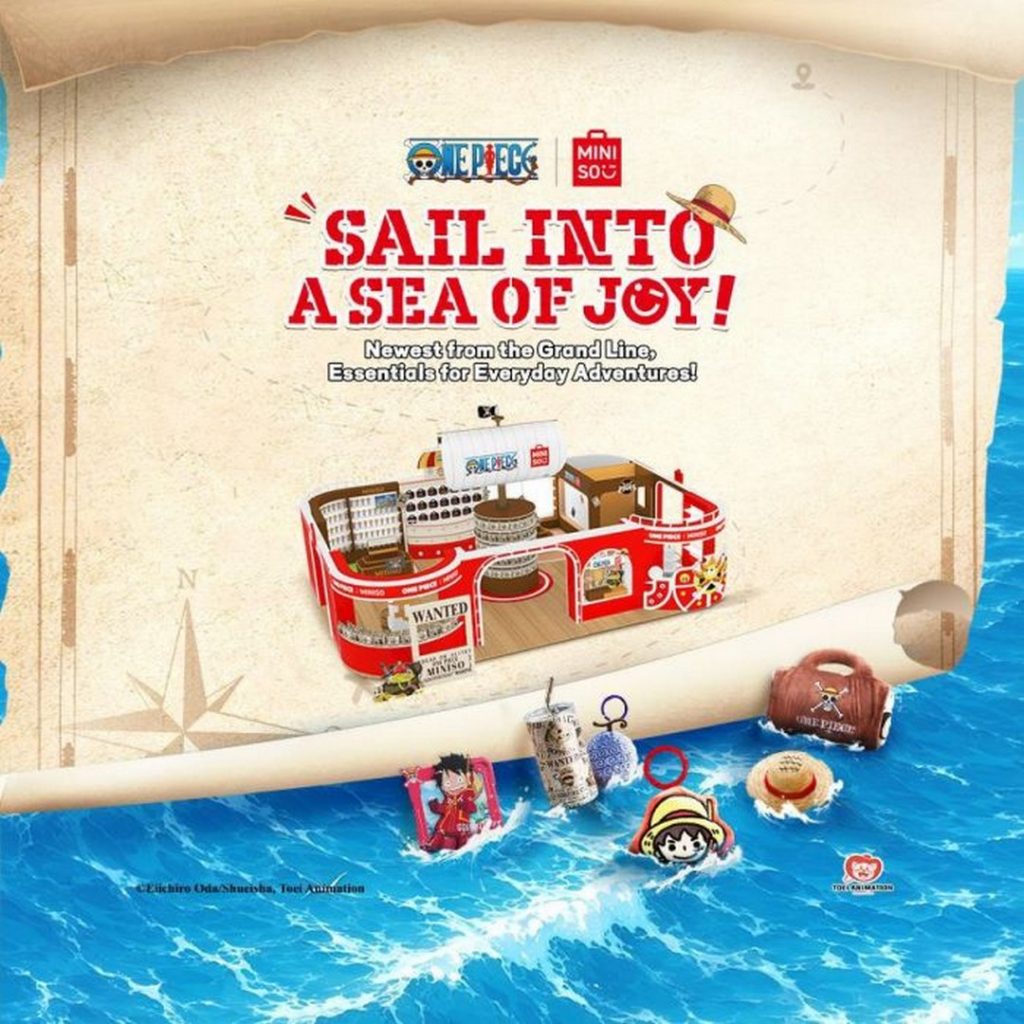19 July–3 August 2025: MINISO x One Piece Pop-Up at Plaza Singapura ...