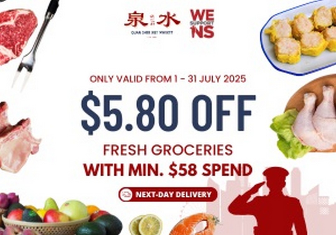 1-31 July 2025: Quan Shui Wet Market – $5.80 Off Fresh Groceries with ...