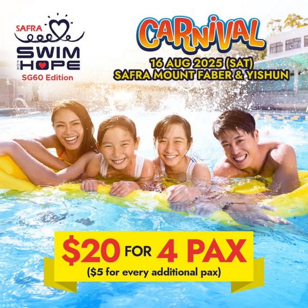 16 August 2025: SAFRA Swim for Hope Carnival – Family Fun Day, Craft ...