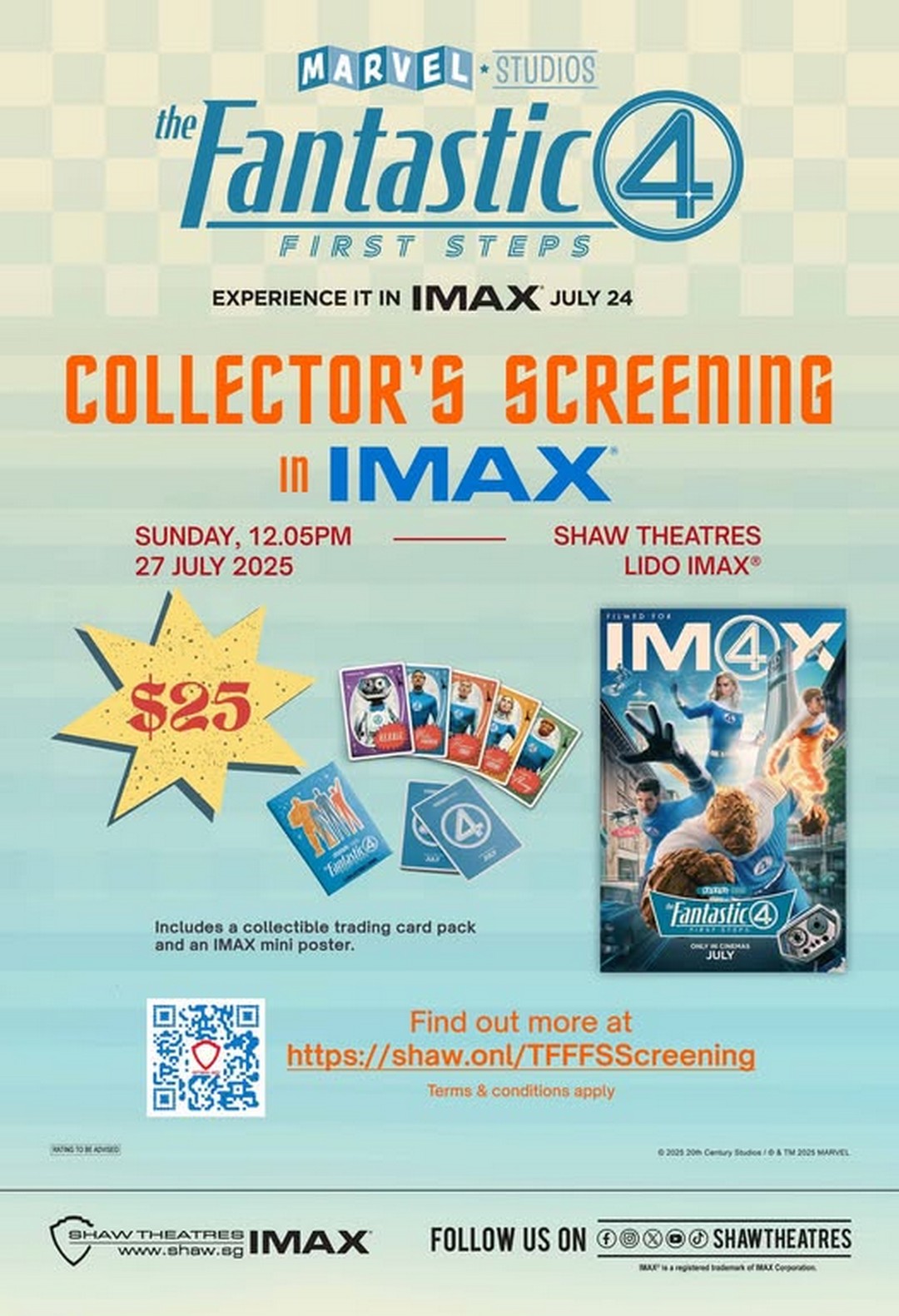 27 July 2025: Shaw Theatres – Marvel's Fantastic Four: First Steps ...