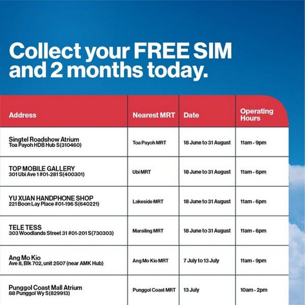 18 June–31 August 2025: Singtel SG60 Seniors’ Free SIM Giveaway Promotion – Get 2 Months of ...