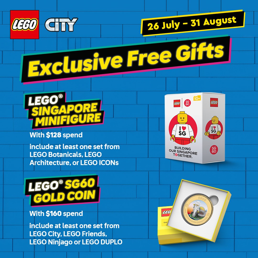 26 July–10 August 2025: The Brick Shop LEGO Certified Store – S$60 City ...