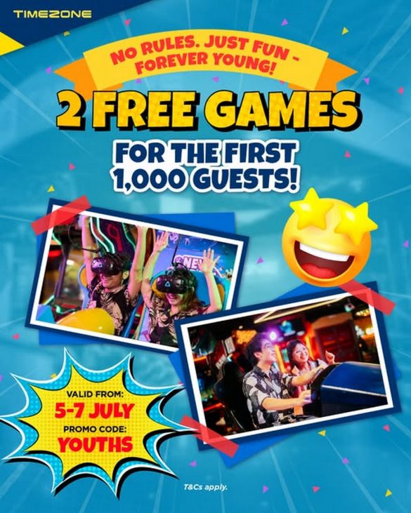 5-7 July 2025: Timezone Fun App Singapore, Free Game Giveaway for Youth ...