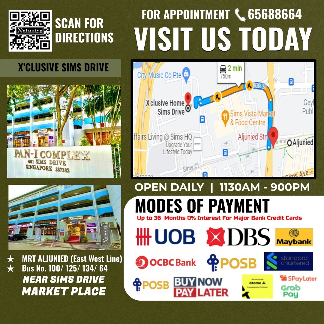 Now till 20 July 2025: X’clusive Home, Sims Drive – 50% Off Furniture ...