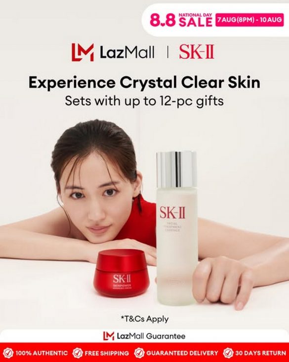 7–10 August 2025: Lazada SK-II 8.8 Exclusive Sets, Online Beauty Sale at Lazada Singapore - SG ...