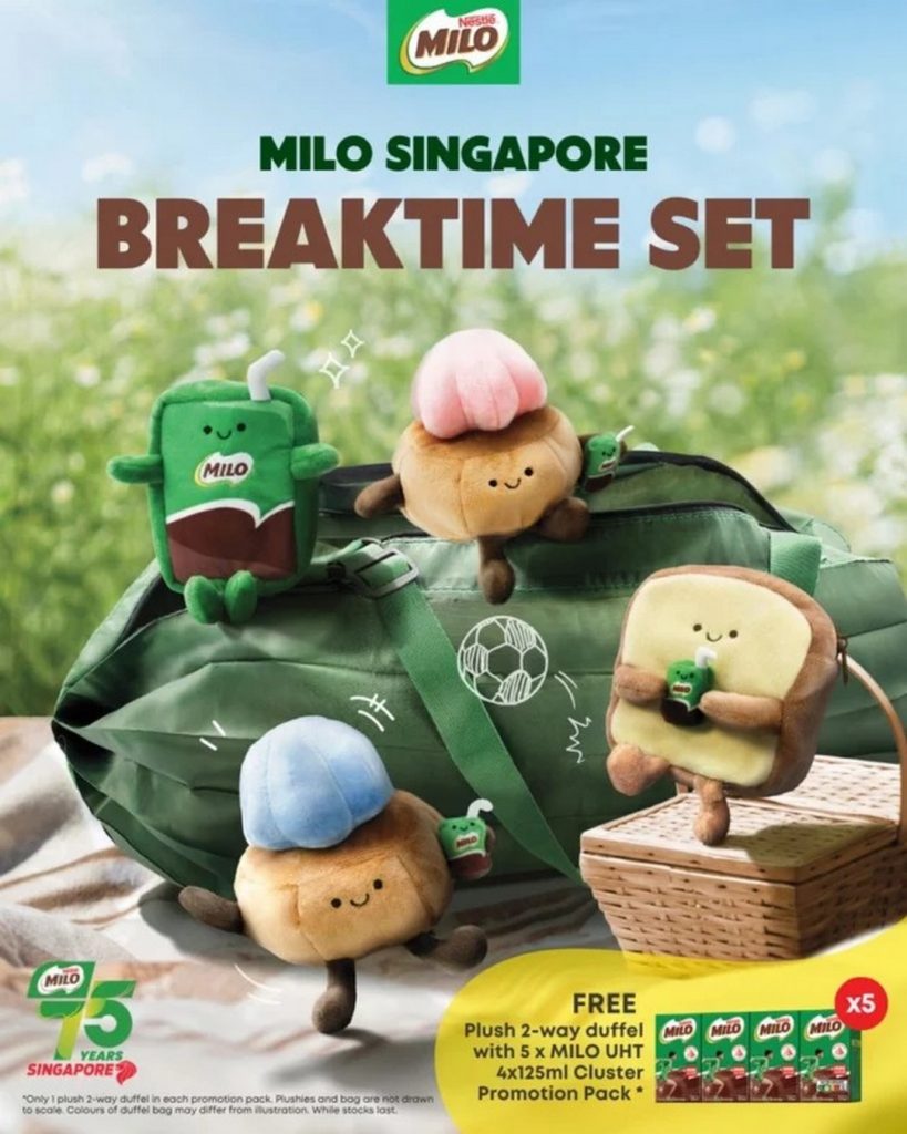 25 August 2025 Onward: MILO Singapore Breaktime Set Plushies Return ...
