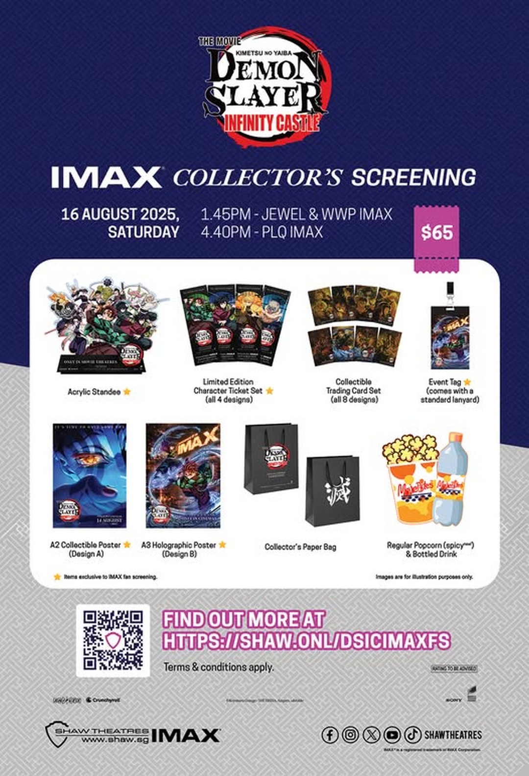 16 August 2025: Shaw Theatres – Demon Slayer Infinity Castle IMAX ...