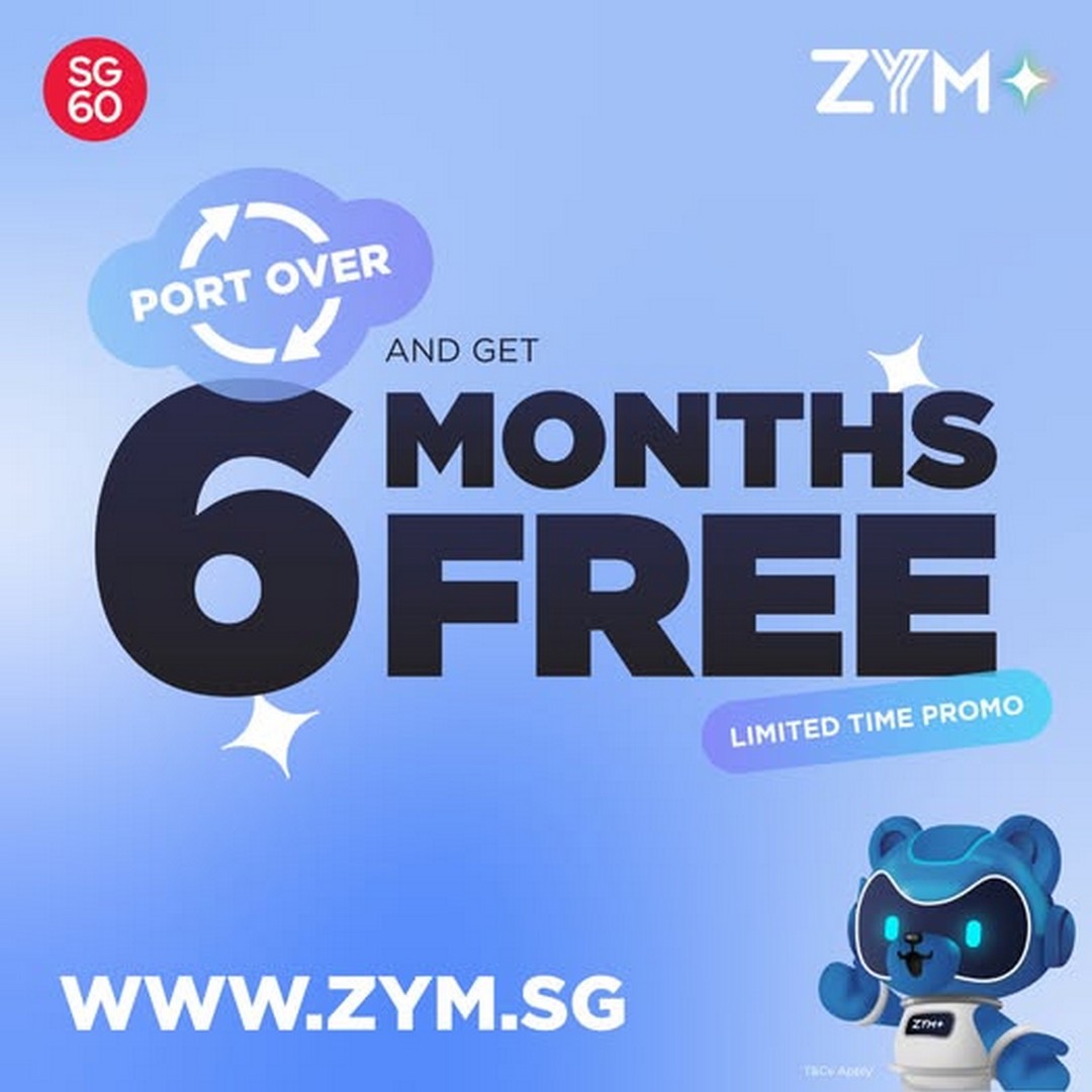 Now till 31 August 2025: ZYM Mobile SG60 Promotion – Port In Deal with ...