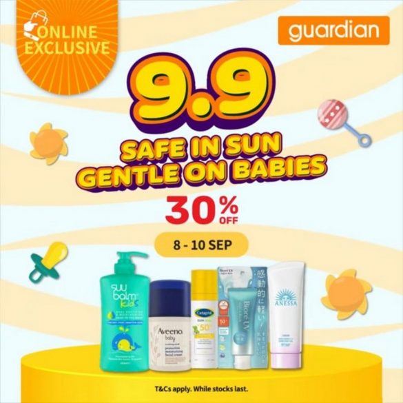8-13 September 2025: Guardian Singapore 9.9 Super Sale, Buy 1 Free 1 ...