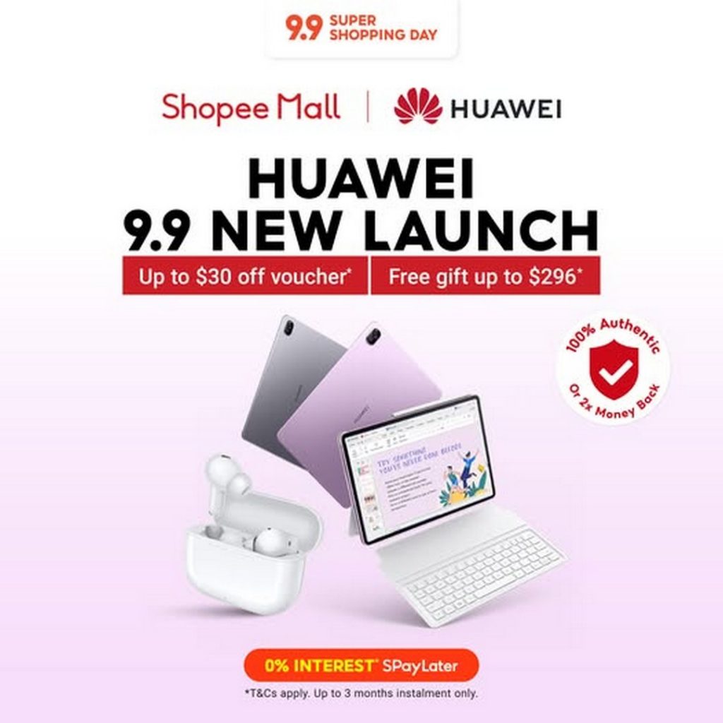9 September 2025: HUAWEI Shopee 9.9 New Launch Promotion with Exclusive ...