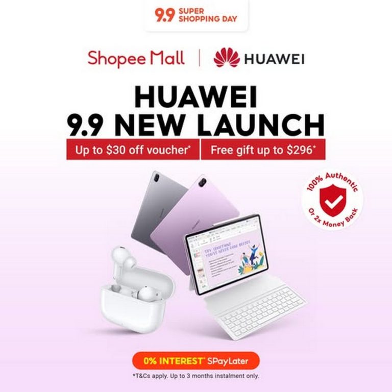9 September 2025: HUAWEI Shopee 9.9 New Launch Promotion with Exclusive ...