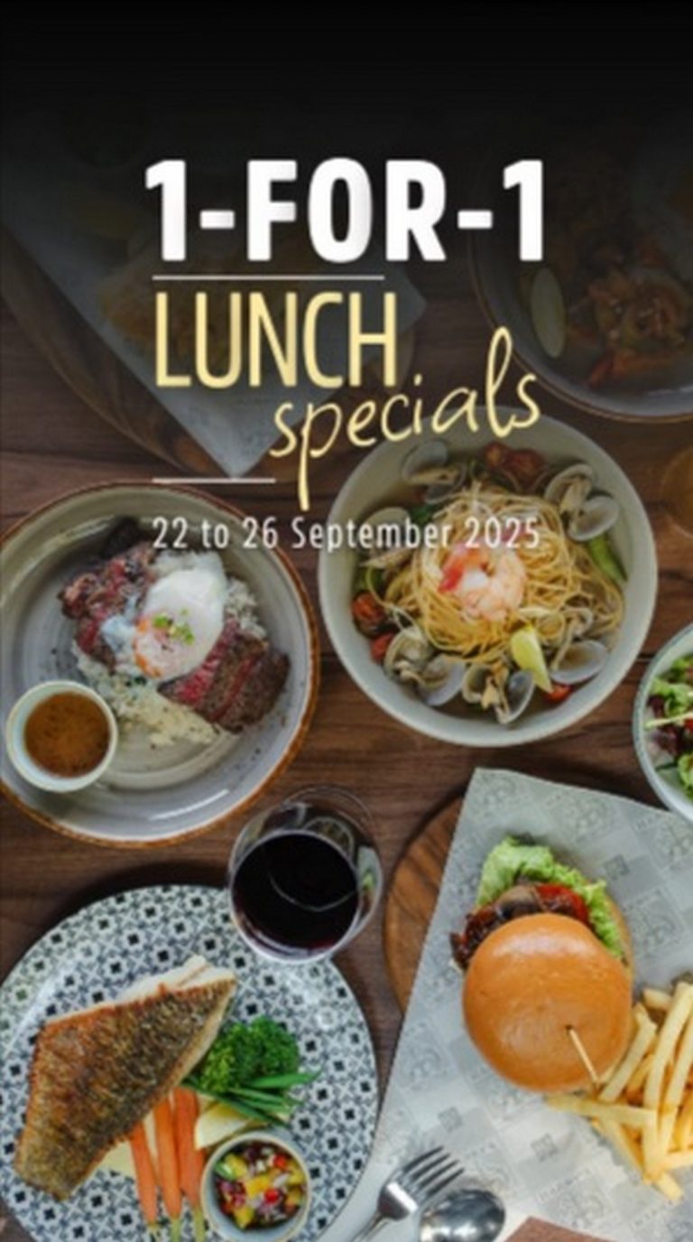 22-26 September 2025: Harry’s Singapore 1-for-1 Lunch Special Promotion at Selected Outlets - SG ...