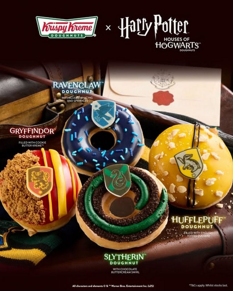 8 September 2025: Krispy Kreme Singapore: Harry Potter Limited-Edition Doughnuts Promotion - SG ...