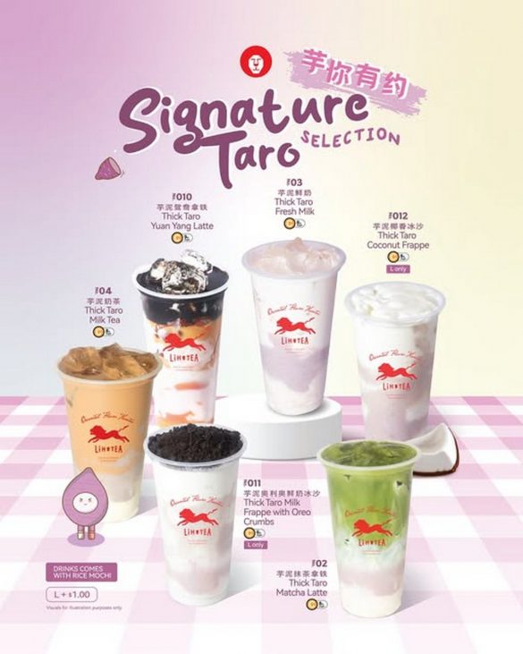 9 September 2025 onwards: LiHO Singapore: Signature Taro Selection ...
