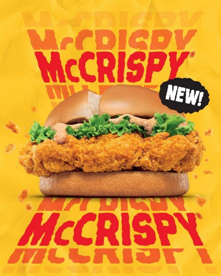 4 September 2025 Onward: McDonald’s McCrispy Burger Launch Promotion at ...