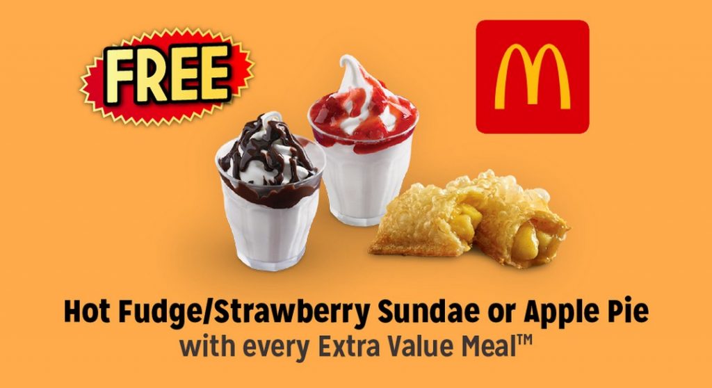 23 April 2025–31 March 2026: McDonald’s SAFRA Exclusive Free Sundae or ...