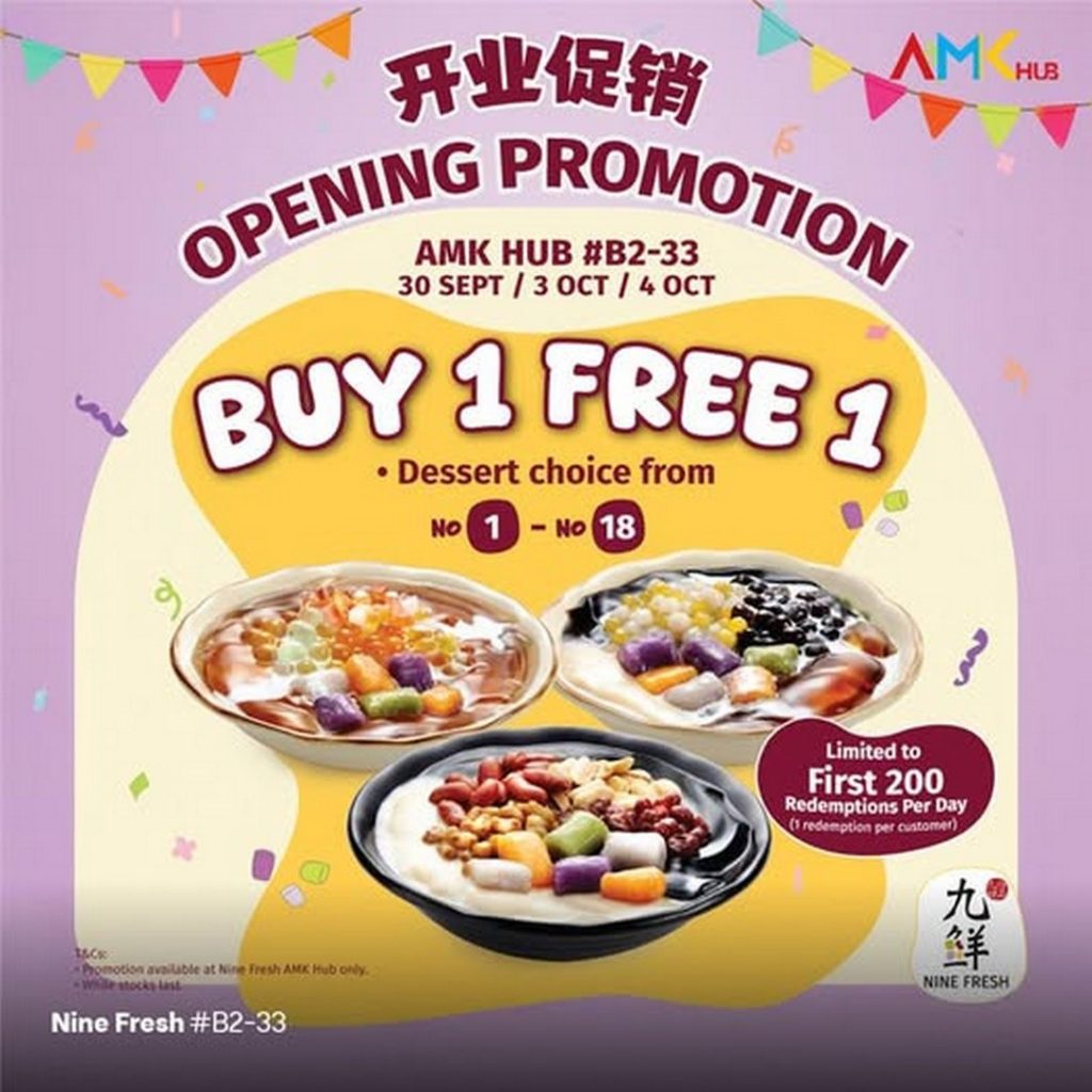 30 September-4 October 2025: Nine Fresh AMK Hub: Dessert Extravaganza ...