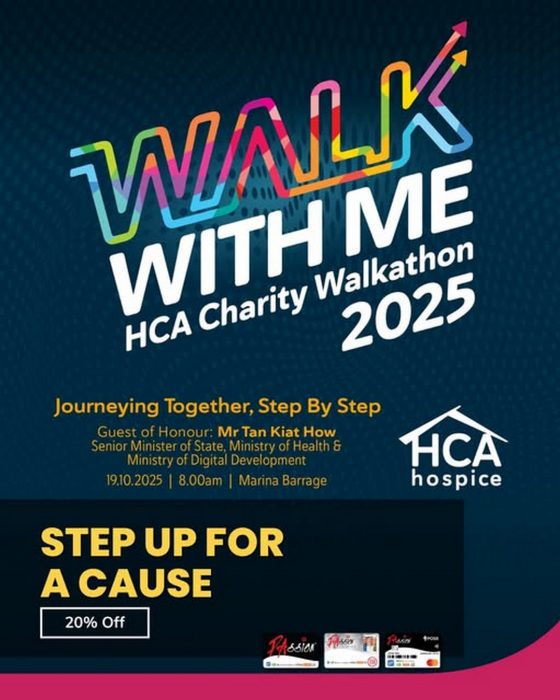 Now till 18 October 2025: PAssion Card: HCA Walk With Me Charity ...