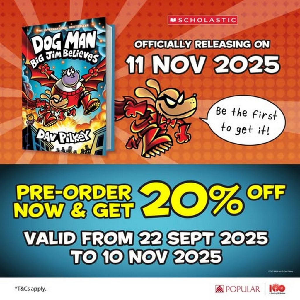 22 September–10 November 2025: Popular Bookstore Singapore: Pre-order ...